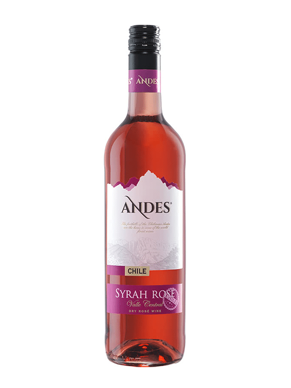 Andes Syrah Rose 0.75L - The Master Cellar