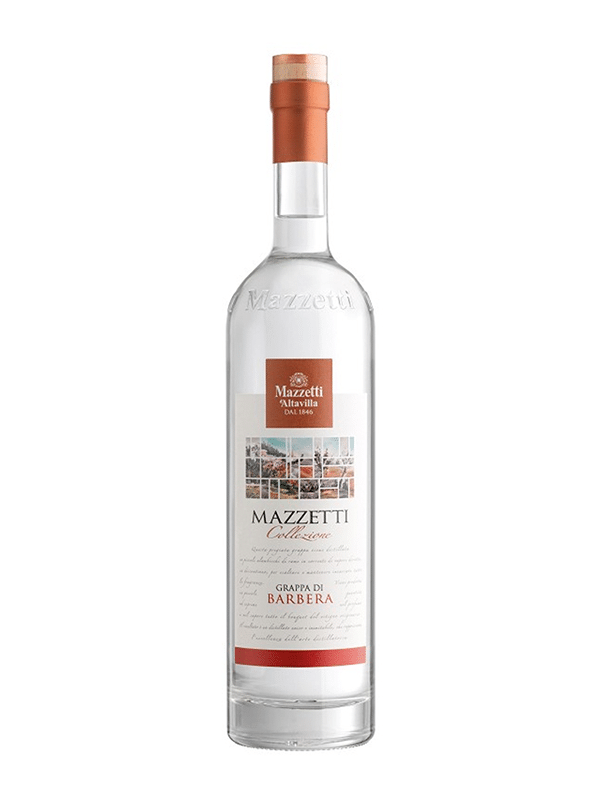 Mazzetti Grappa Di Barbera 70cl - The Master Cellar
