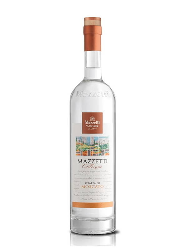 Mazzetti Grappa Di Moscato 70cl - The Master Cellar