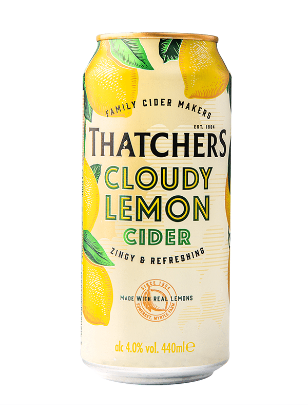 Thatchers Cloudy Lemon Can 440ml - The Master Cellar
