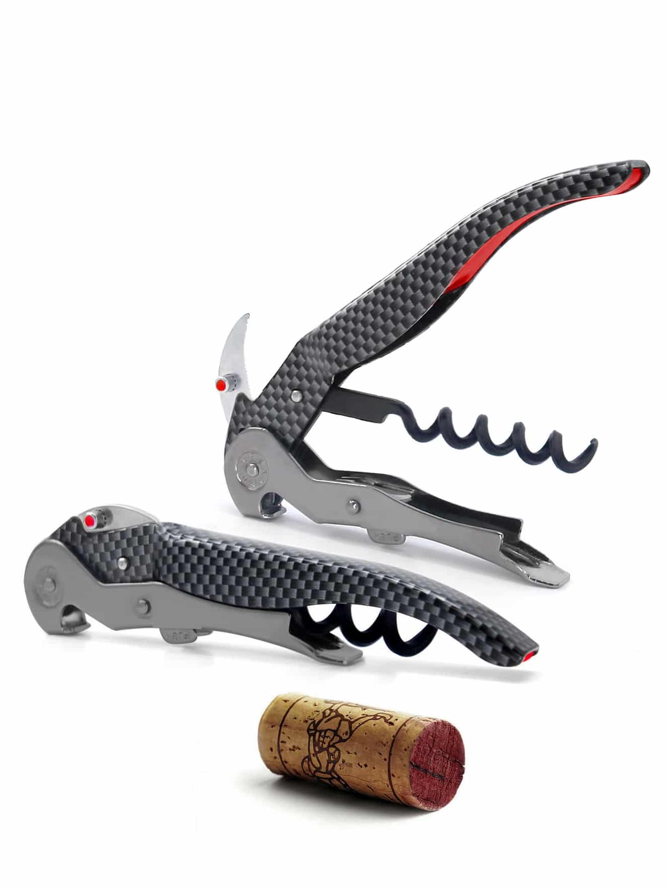 Pulltex ClickCut Monza Carbon Effect Corkscrew - The Master Cellar