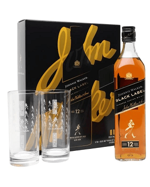 Johnnie Walker Black Label Pack 70cl - The Master Cellar