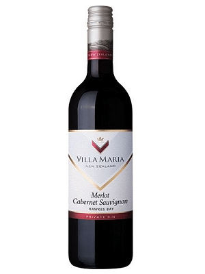 Villa Maria Merlot, Cabernet Sauvignon Private Bin 75cl - The Master Cellar