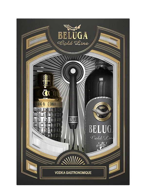 Beluga Goldline with Shaker - The Master Cellar