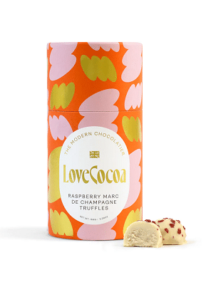 Love Cocoa Raspberry Champagne Truffles 150g - The Master Cellar