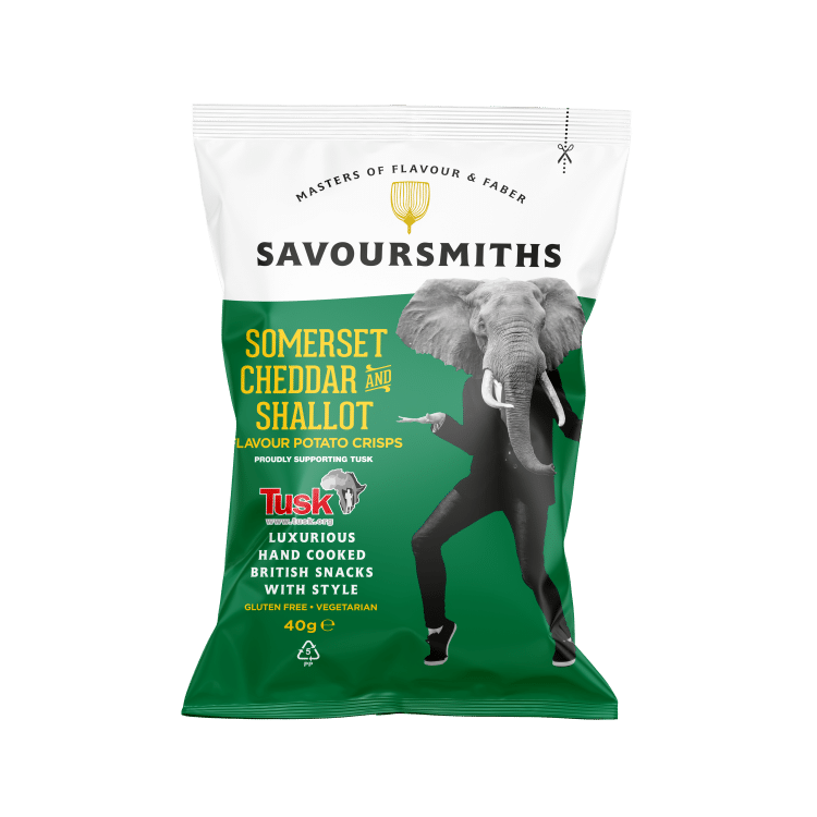 SavourSmiths Somerset Cheddar & Shallot 40g - The Master Cellar